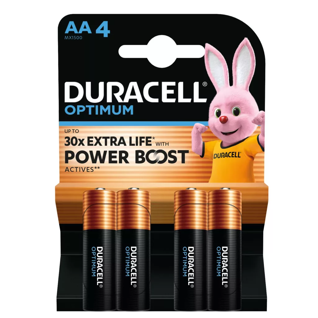 Duracell OPTIMUM LR6 10PP110049 AA alkáli elem, 1,5 V feszül